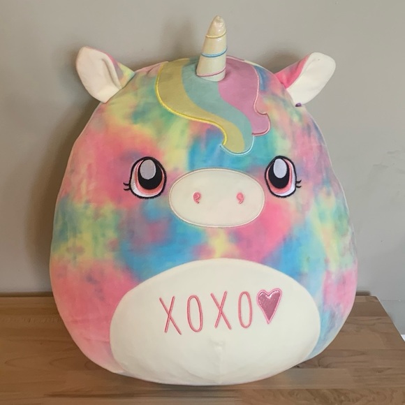 Kellytoy | Toys | Squishmallow Unicorn Xoxo Valentines Day Large Plush ...